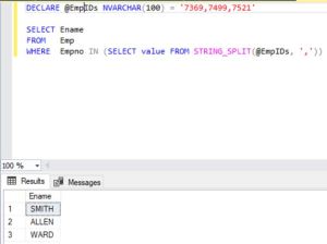 Word Count in SQL Server – String_Split Usage – Big Data & SQL