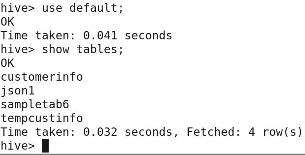 Listing All The Tables In Apache Hive & Imapala – Big Data & SQL