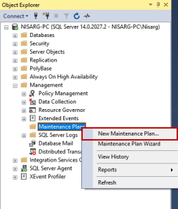SQL Server Objects – Object Explorer – Big Data & SQL