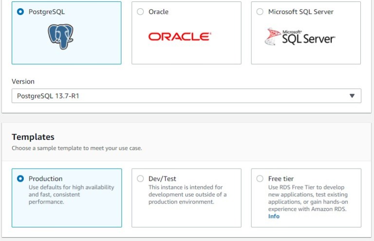 Amazon RDS – Engine Types, Editions and Versions – Big Data & SQL