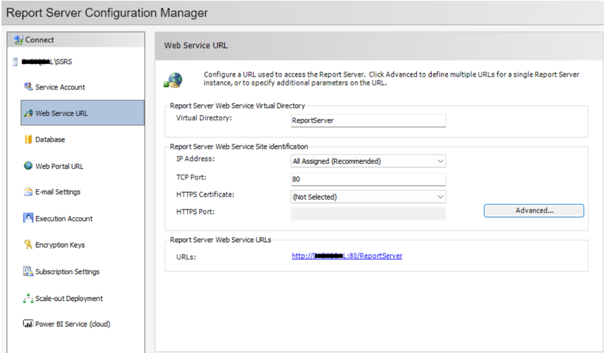 SQL Server Reporting Services (SSRS) Configuration – Big Data & SQL