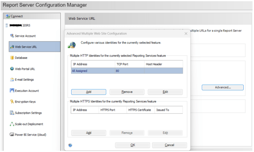 SQL Server Reporting Services (SSRS) Configuration – Big Data & SQL